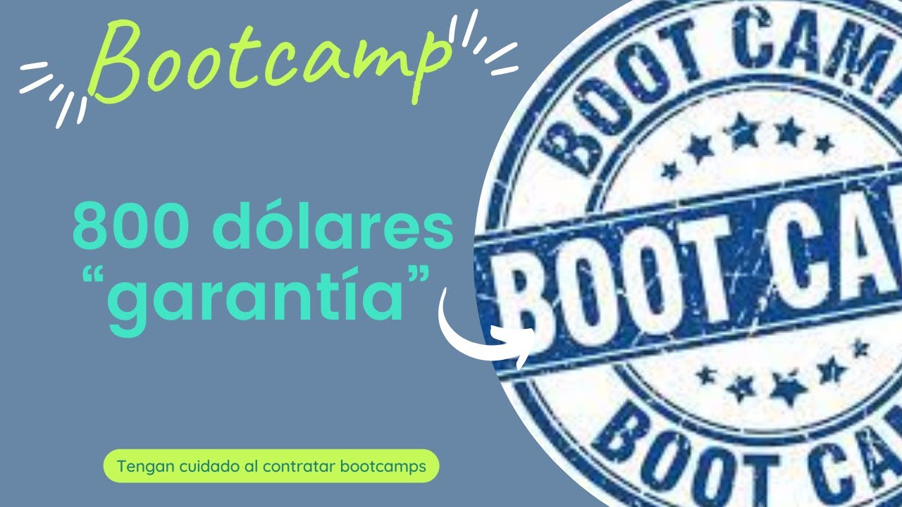 Cómo Los Bootcamps De Programación Engañan A Los Incautos Youtube