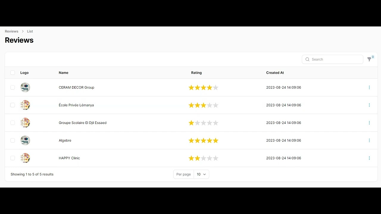 Filament : Package for Star rating field & Star column. - YouTube