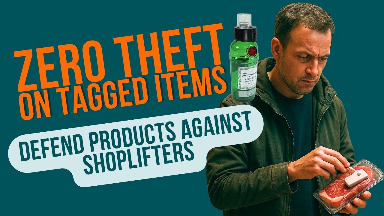 Zero theft on tagged products with Chirp Protect - YouTube