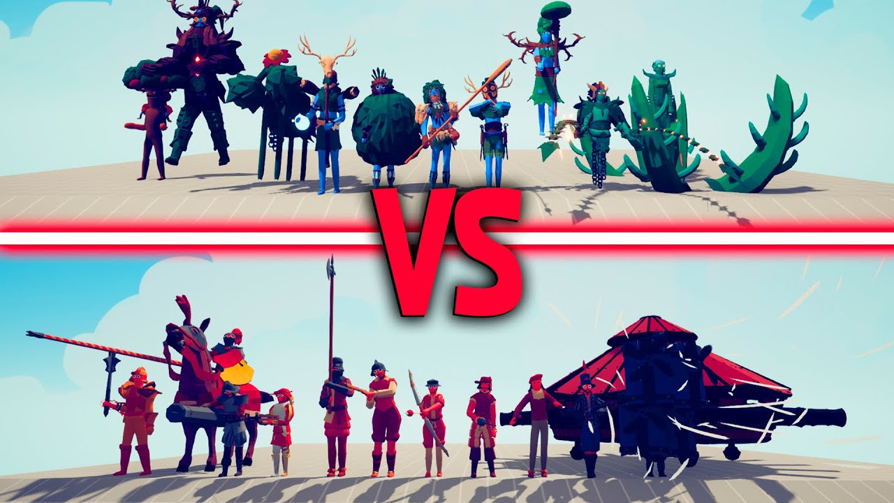 RENAISSANCE TEAM vs ANCIENT FOREST TEAM | TABS - Totally Accurate ...