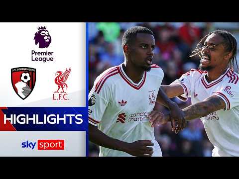 Isak langsam in Bestform! | AFC Bournemouth - FC Liverpool | Kurze Highlights - Premier League