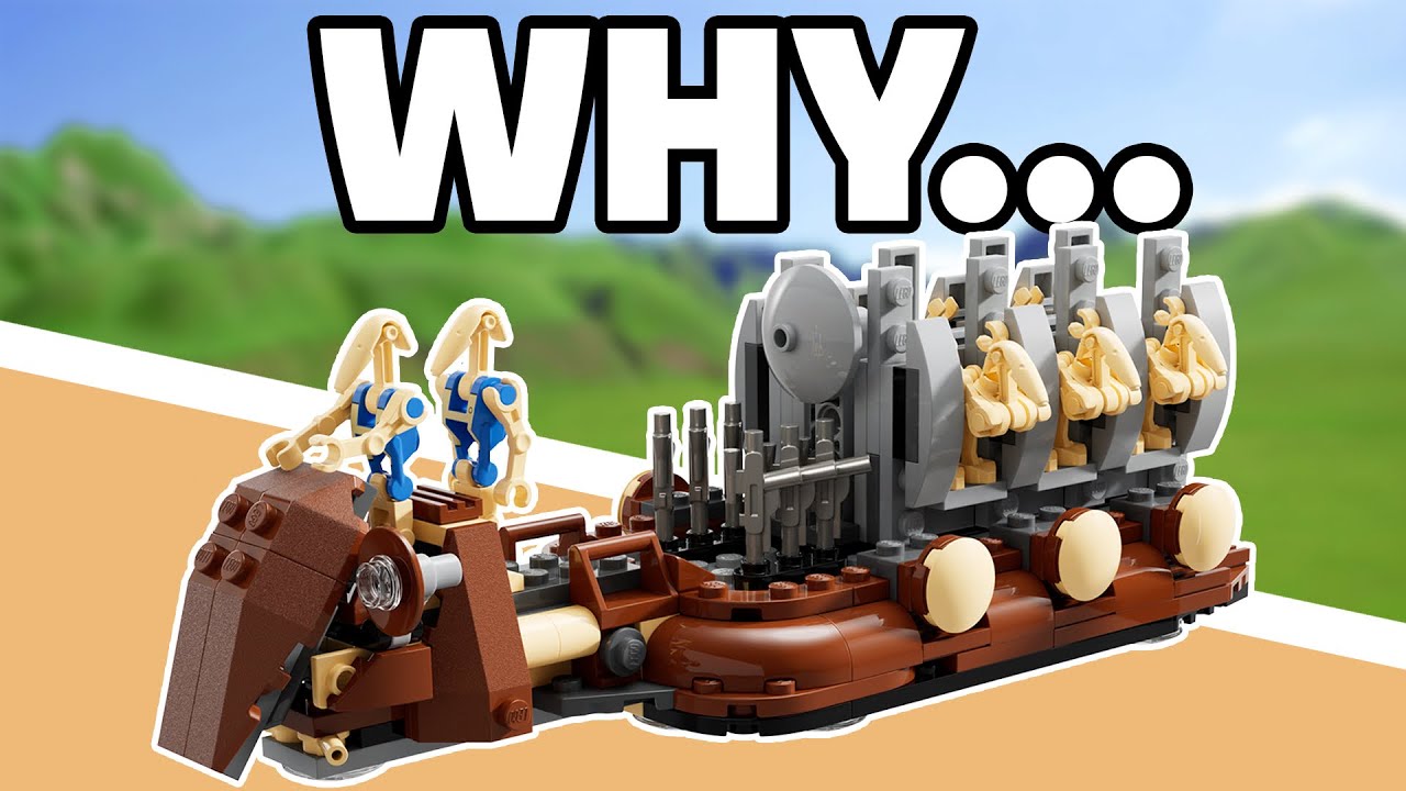 Come on LEGO… | Trade Federation Troop Carrier - YouTube
