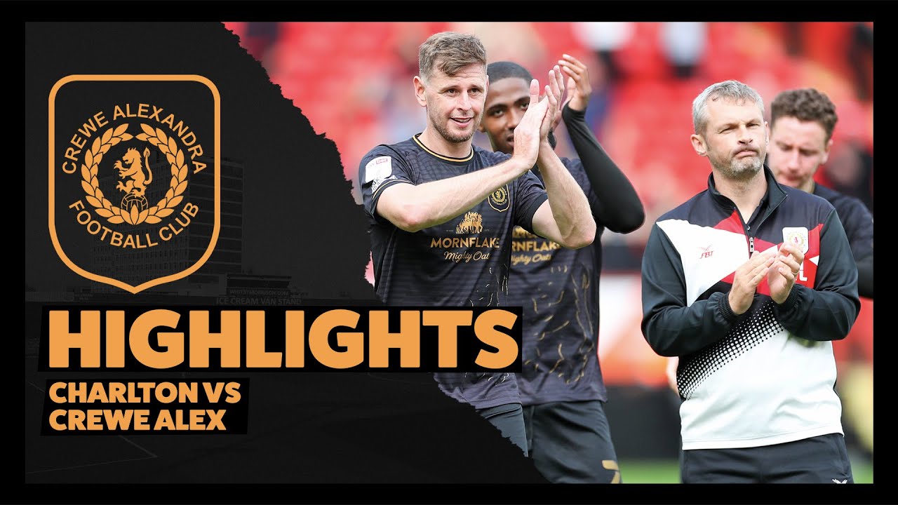 21-22 HIGHLIGHTS | Charlton Athletic 2-0 Crewe Alexandra - YouTube