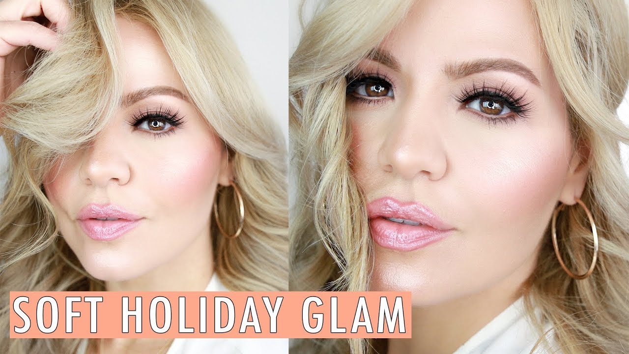 SOFT HOLIDAY GLAM ft. Flirty Lash | MoxieLash - YouTube