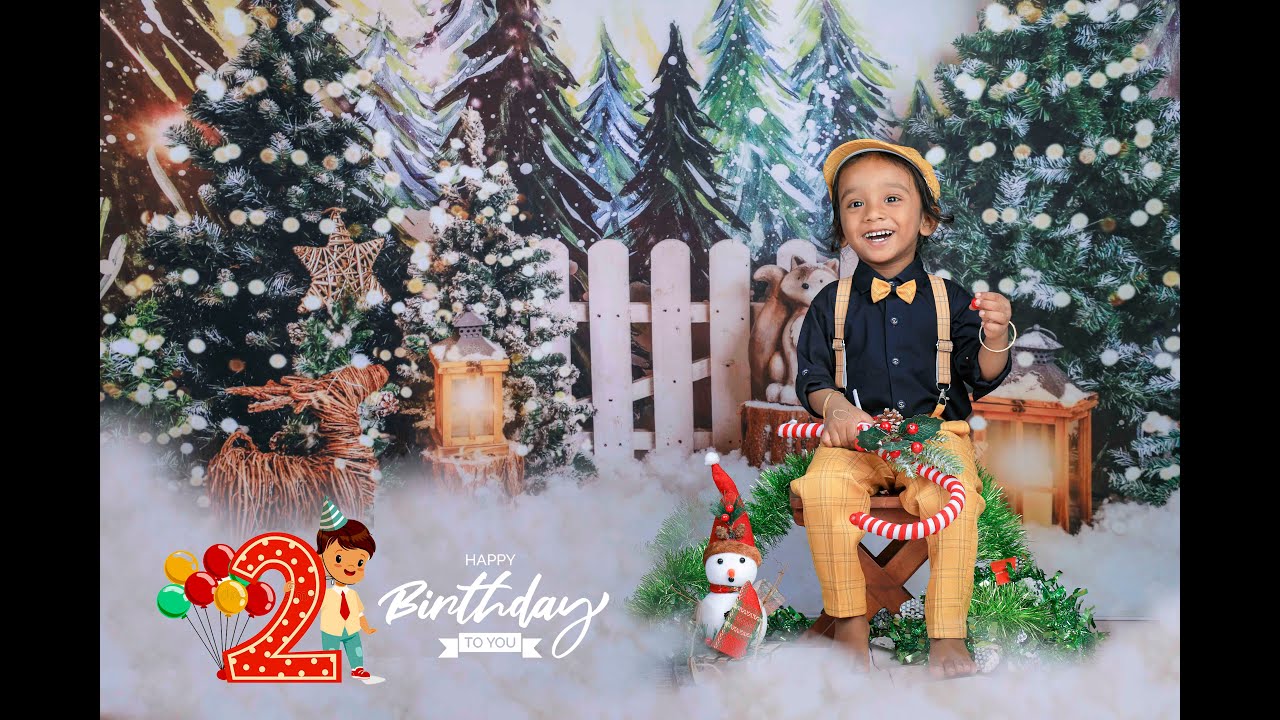 2nd Birthday candid video NAVI | Boy baby birthday video | birthday ...
