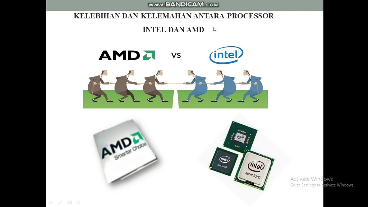 Perbandingan antara Processor INTEL dan AMD - YouTube