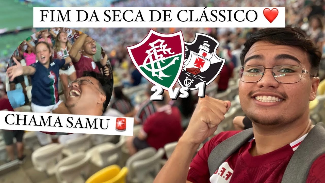 CHAMA SAMU 🚨 FIM DO JEJUM DE VITÓRIA NOS CLÁSSICOS !! Fluminense 2 vs 1 ...