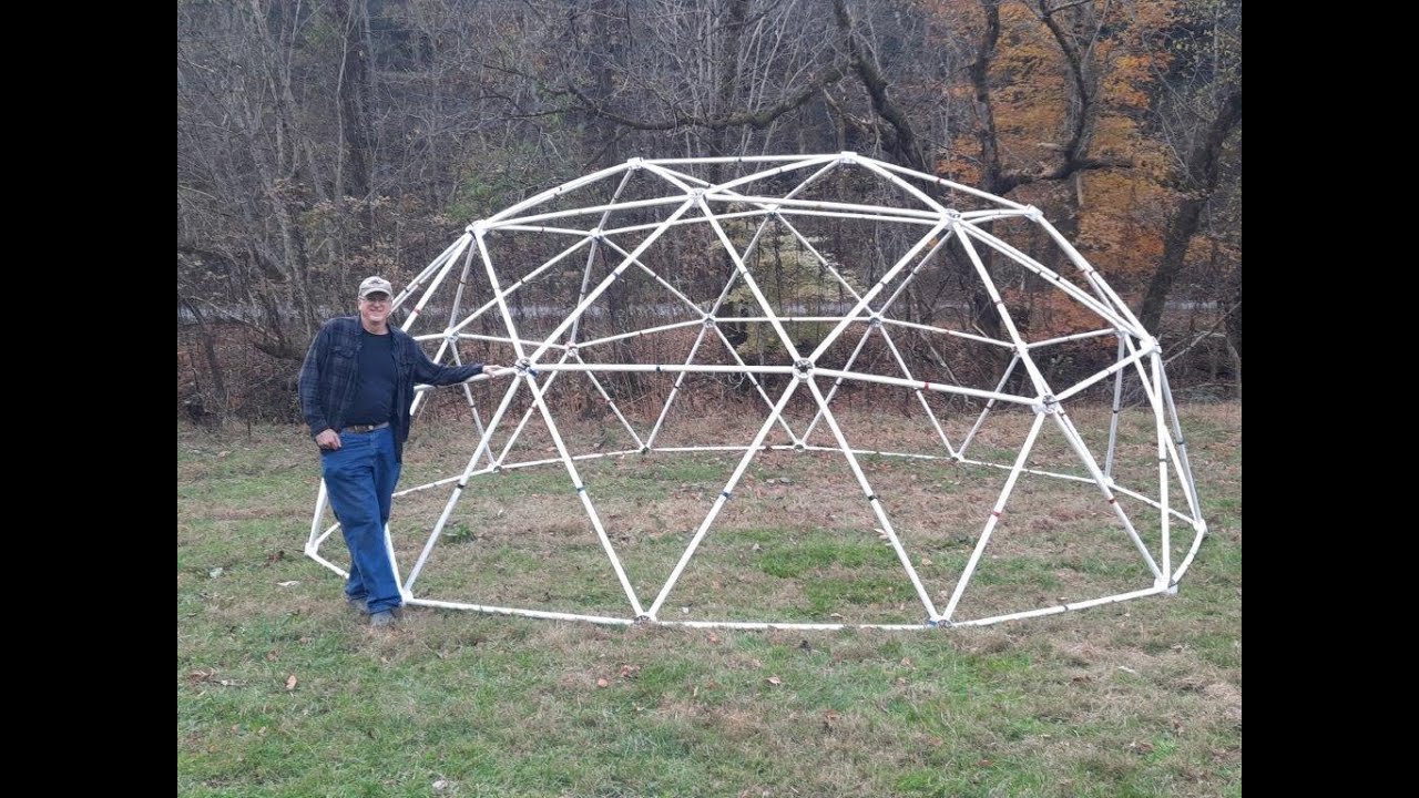Geodesic Tunnel Dome with 0 Extensions - YouTube
