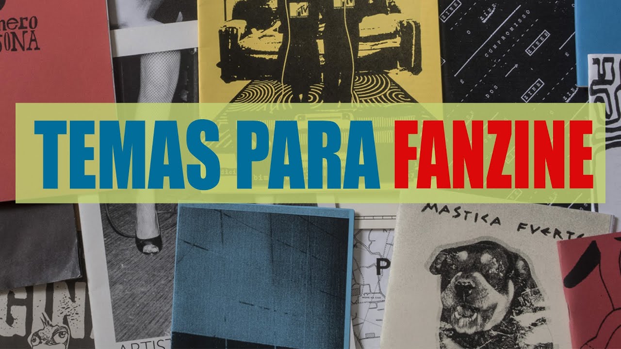 TEMAS para un FANZINE. 🗄️ Tipos, temáticas y ejemplos - YouTube