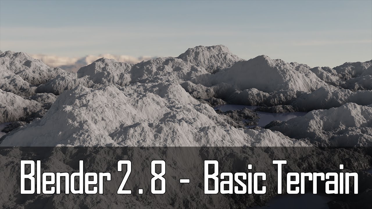 Basic Procedural Terrain Shader - Shader Timelapse - Blender 2.8 - YouTube