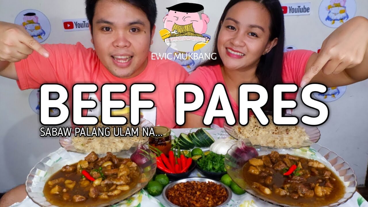 Beef Pares Mukbang / #FilipinoComfortFood / #PinoyMukbang / # ...