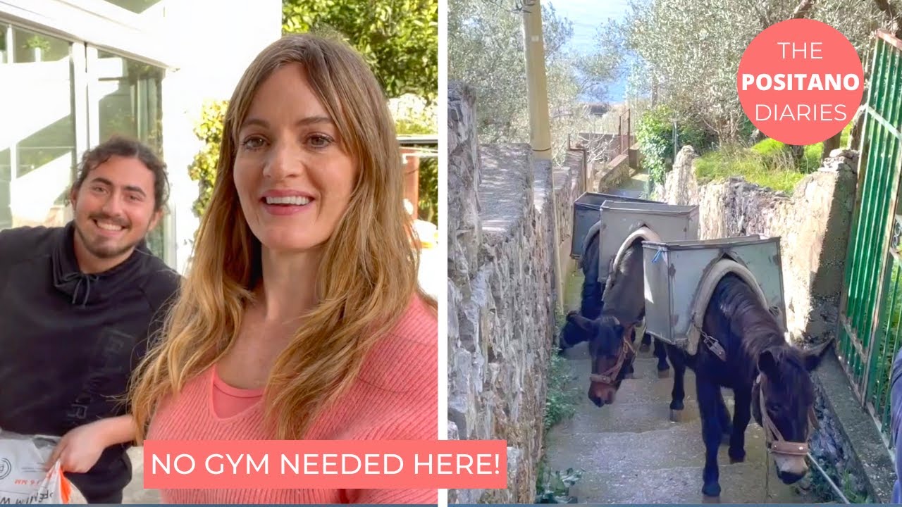 HOW WE GET BIG DELIVERIES HOME WITH NO ROAD | The Positano Diaries EP ...