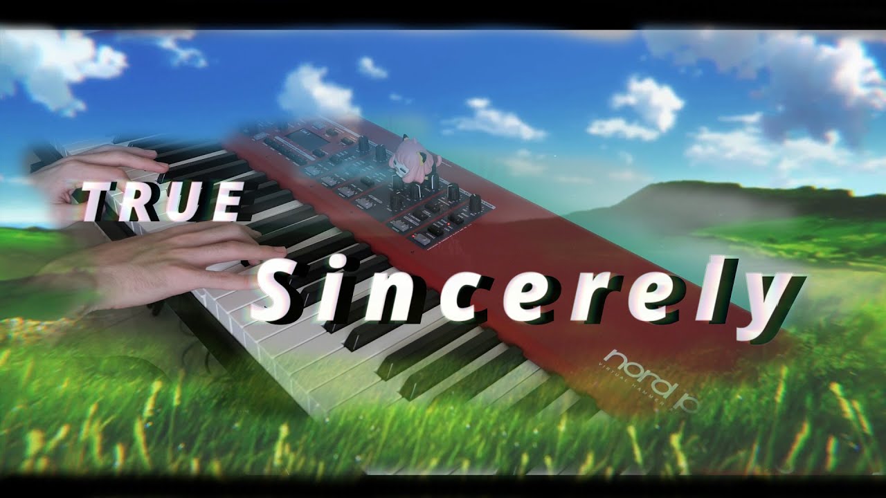 Sincerely / TRUE - Violet Evergarden OP [ Piano Cover ] - YouTube
