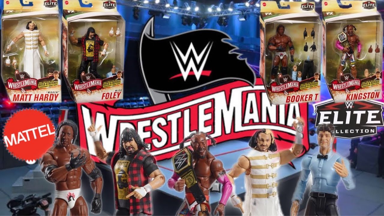 WWE Mattel Wrestlemania 36 Elite Collection Unboxing Review - YouTube