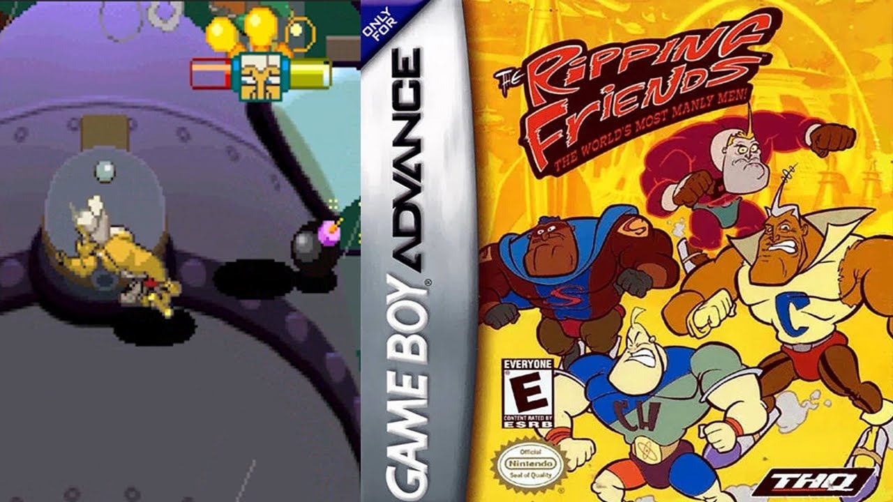 The Ripping Friends : The World's Most Manly Men! (2002/GBA) Weird ...