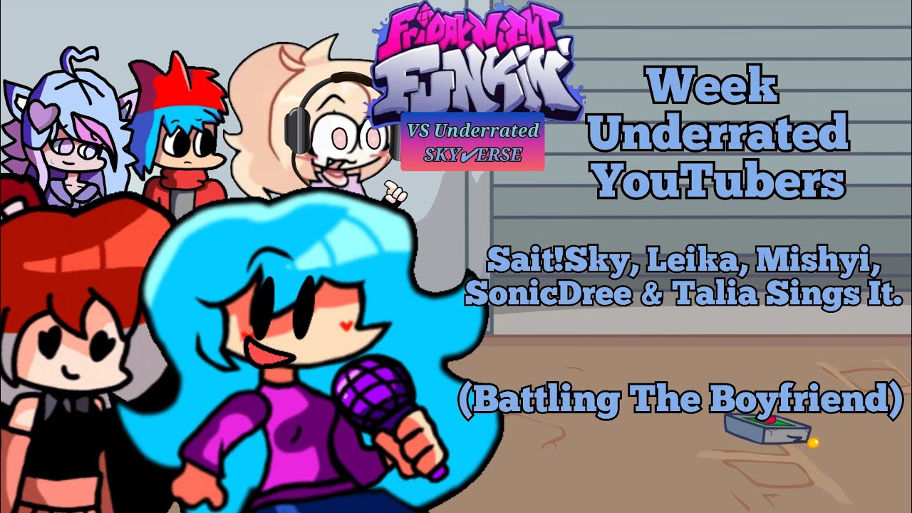 Underrated Skyverse Week Sait!Sky Leika SoniDree & Talia Covers (FNF ...