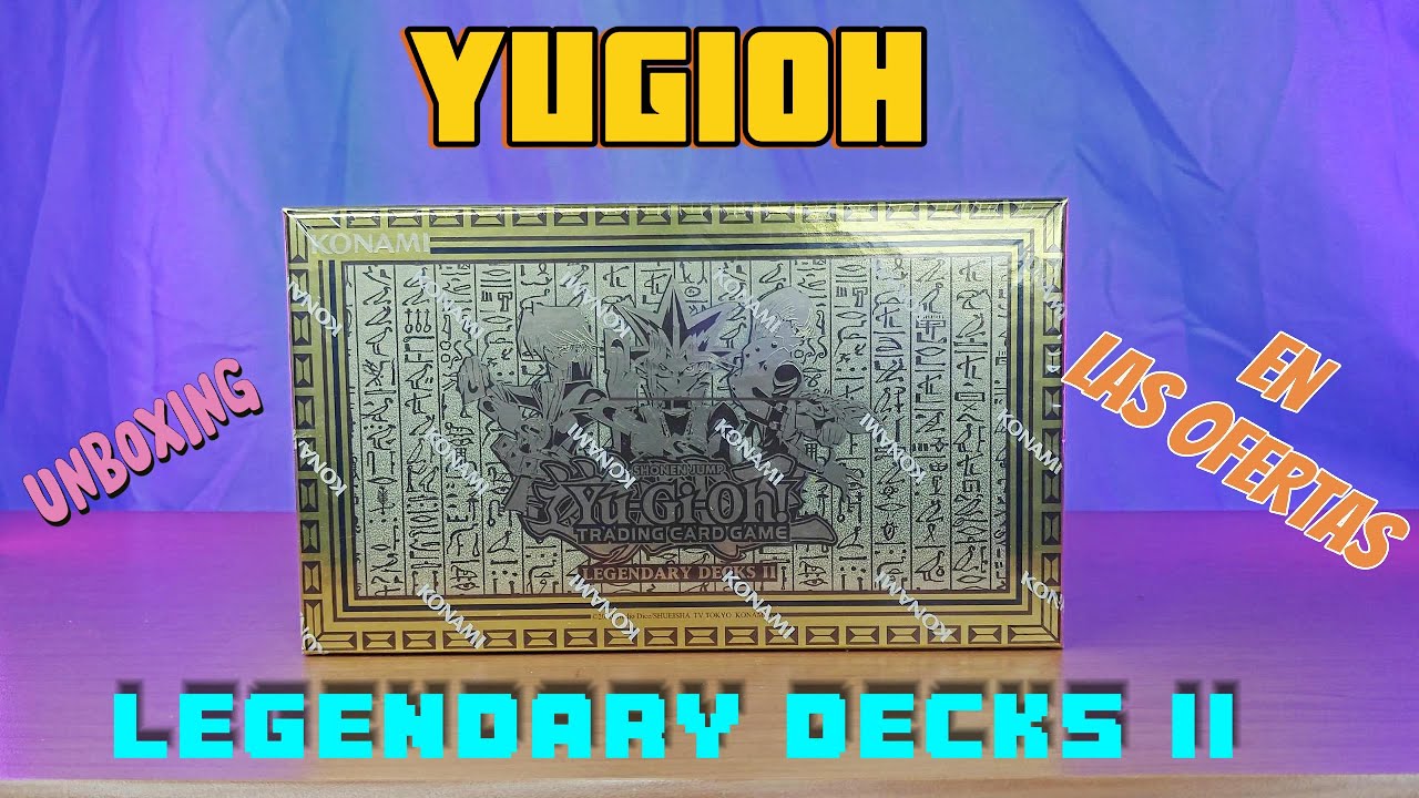 Unboxing LEGENDARY DECKS 2 2020| YUGIOH SOBRES - YouTube