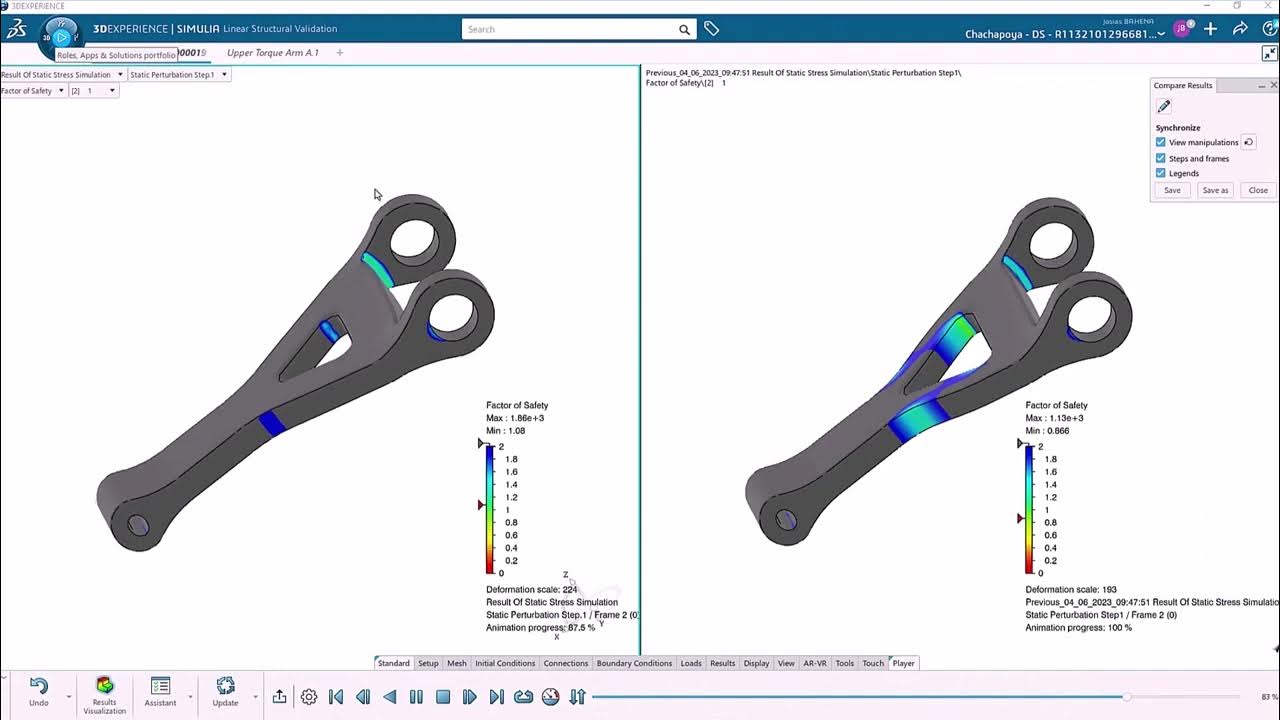 3DEXPERIENCE Tutorial Landing Gear Simulation & Exploration - YouTube