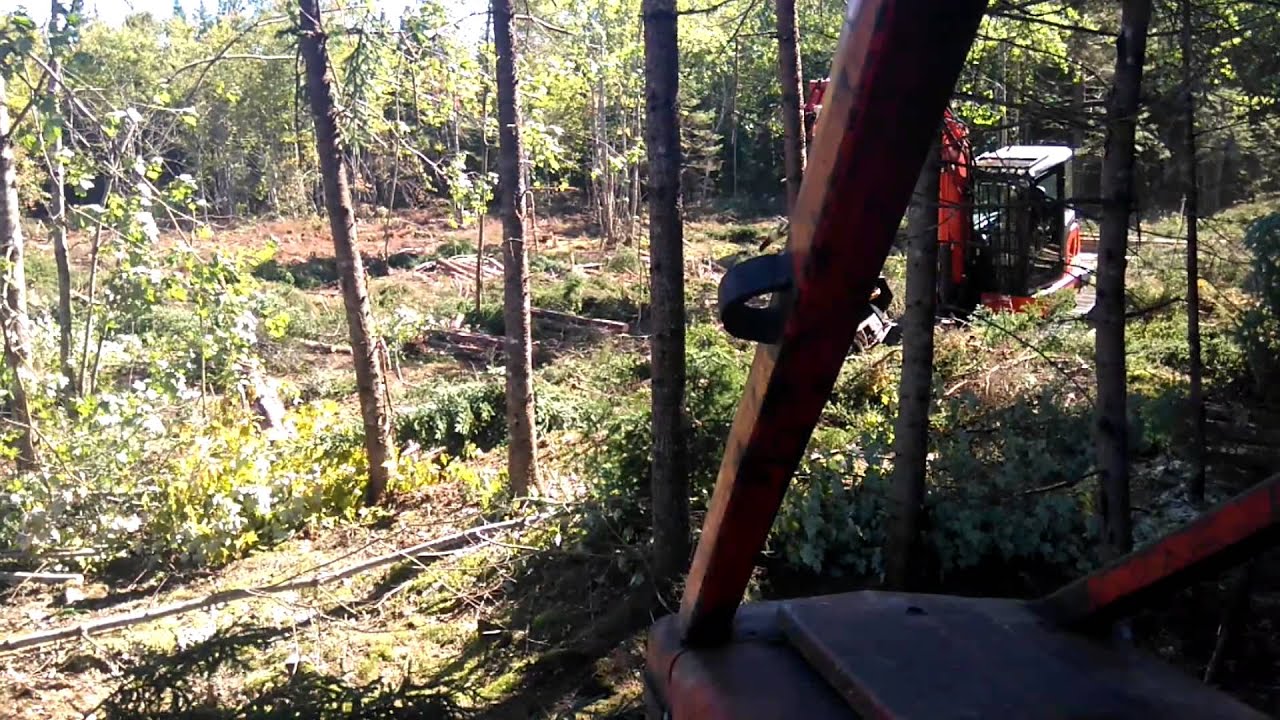 Arbro 400 harvester - YouTube