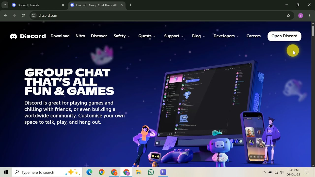 How To Log In To Discord In Your Browser - YouTube