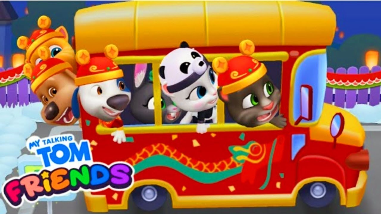 English My Talking Tom Friends : 😄 Happy stream | Playing Solo ...