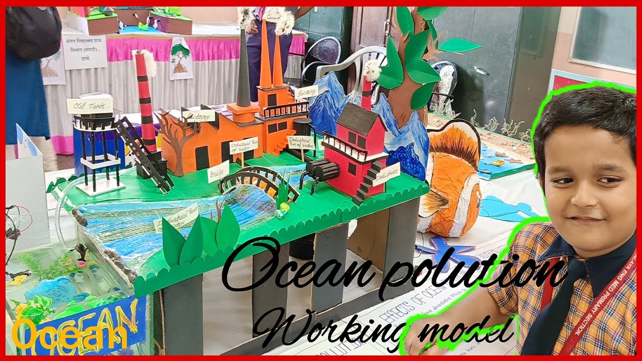 Very Easy to Make Ocean Pollution and Effect of Sea Animals Working ...