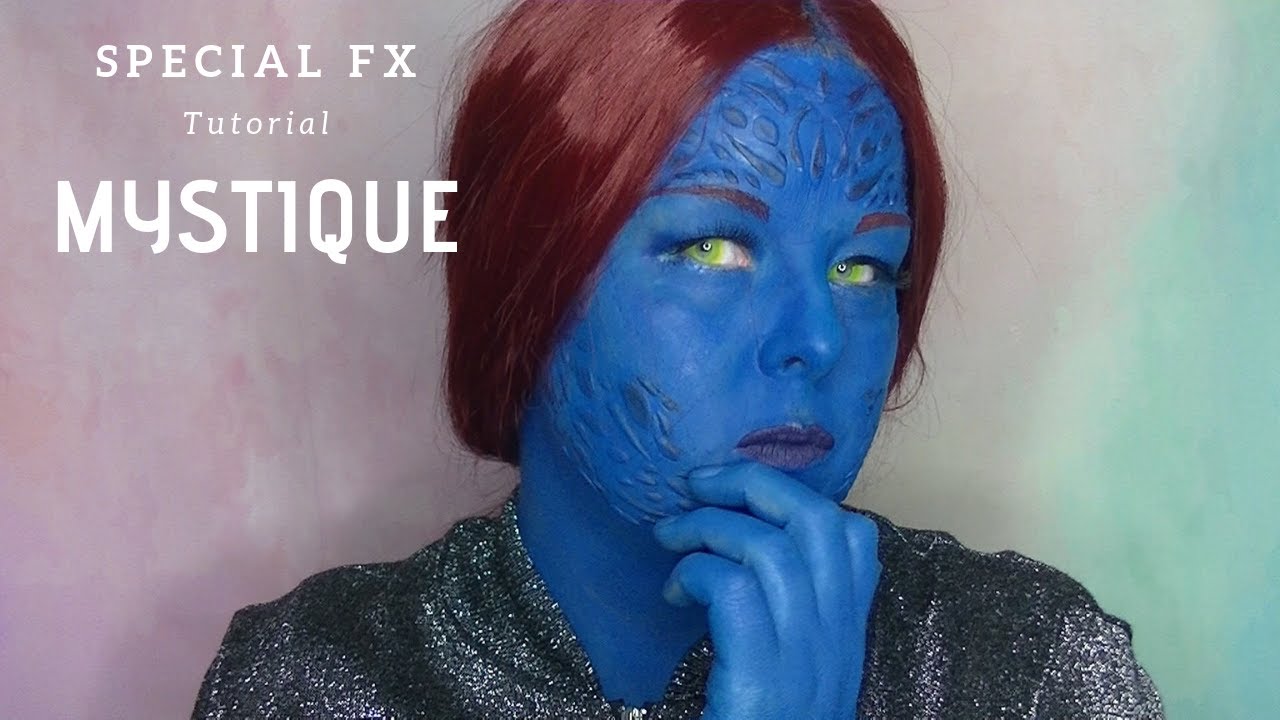 Mystique Makeup Tutorial | X-Men Makeup Tutorial | Halloween Makeup ...