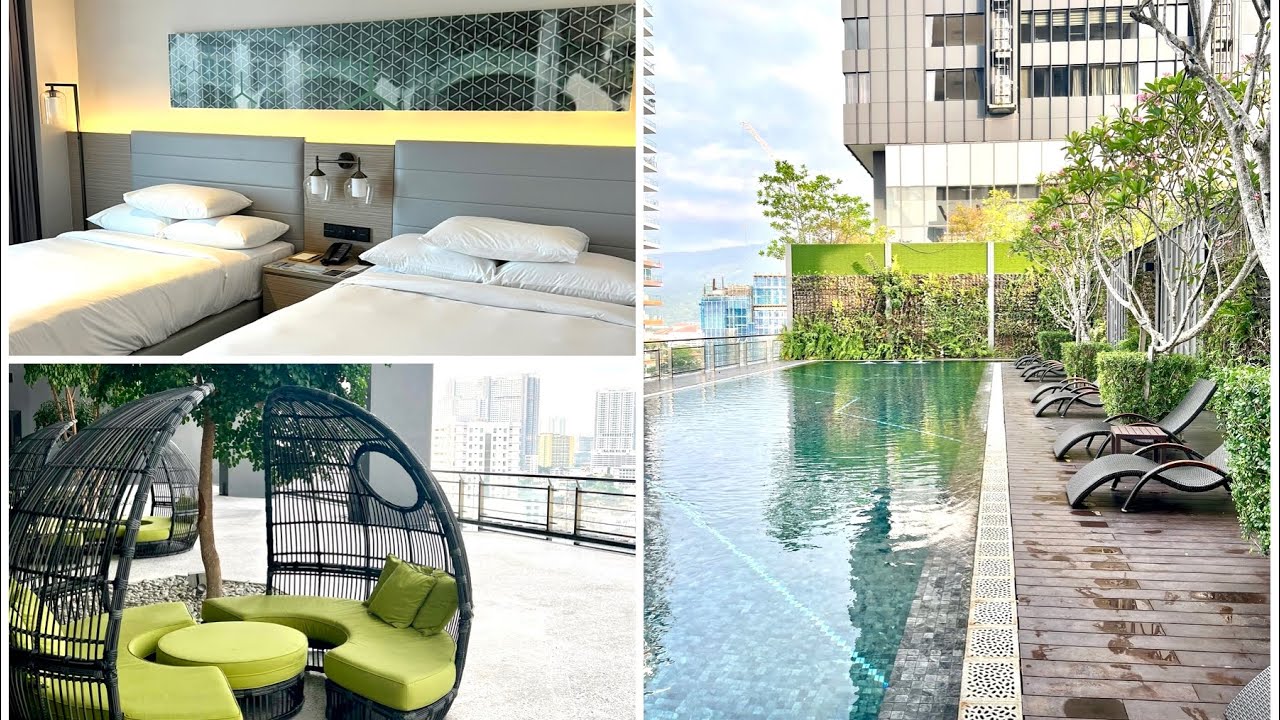 Courtyard by Marriott Penang, a New Modern Hotel in Penang - YouTube