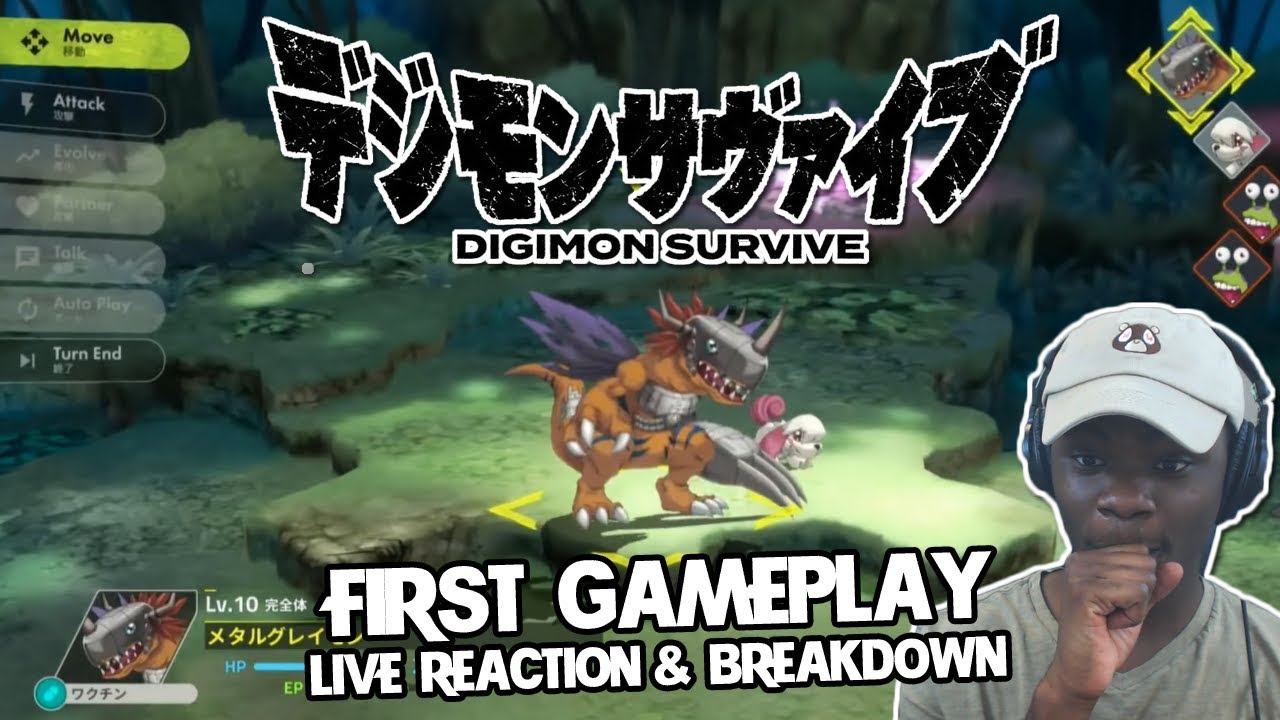 Digimon Survive - First Gameplay Live Reaction + Gameplay BREAKDOWN ...