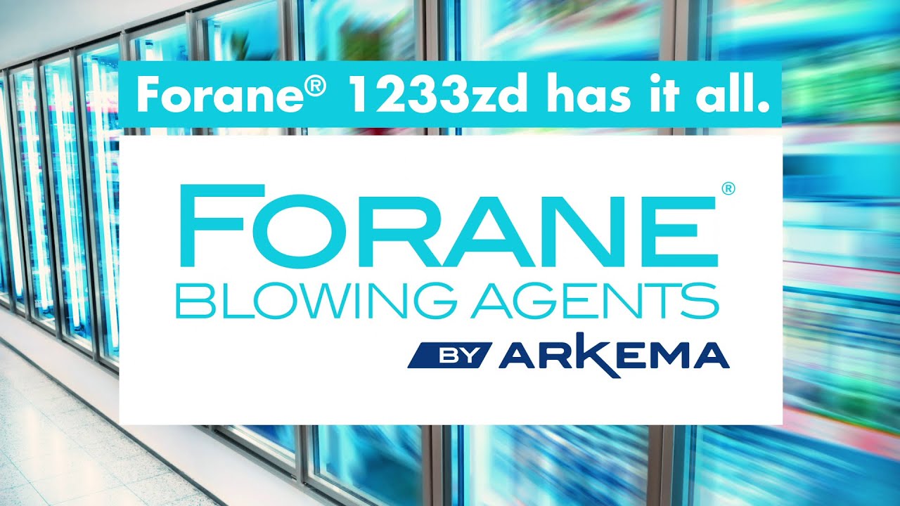 Forane® 1233zd Blowing Agent - YouTube