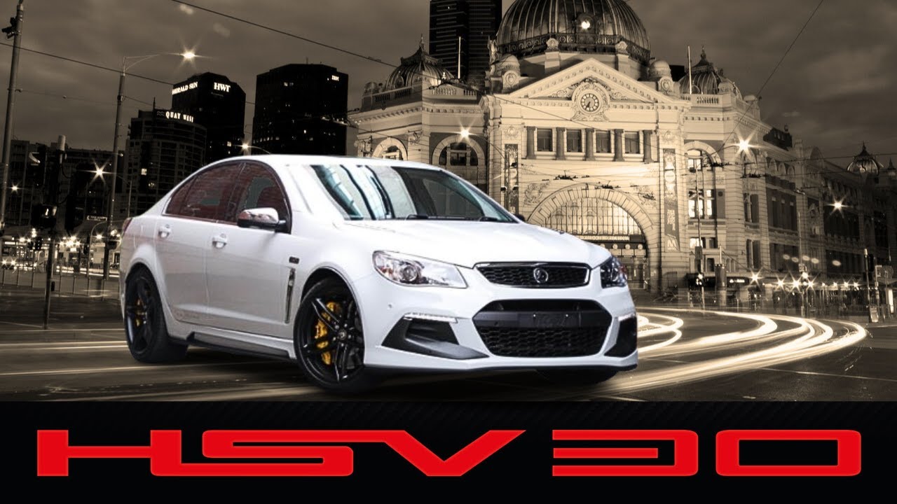 HSV 2017 Senator Signature 30 Years | When Luxury and Muscle Car ...