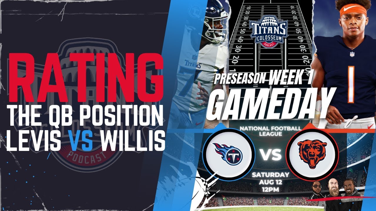 Evaluating Willis And Levis First Preseason Game Week 1. Titans vs ...