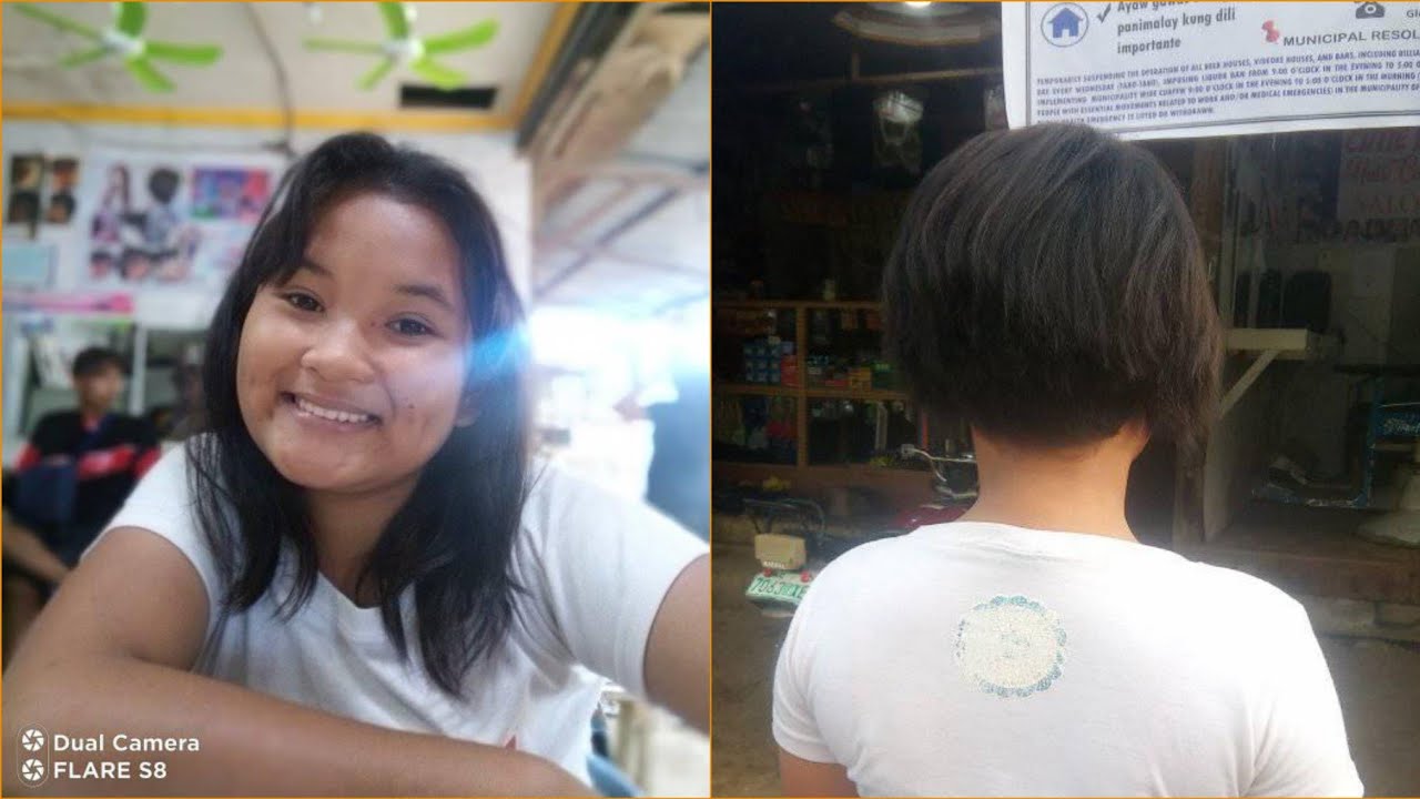 girl with bob undercut cewek potong bob cepak - YouTube