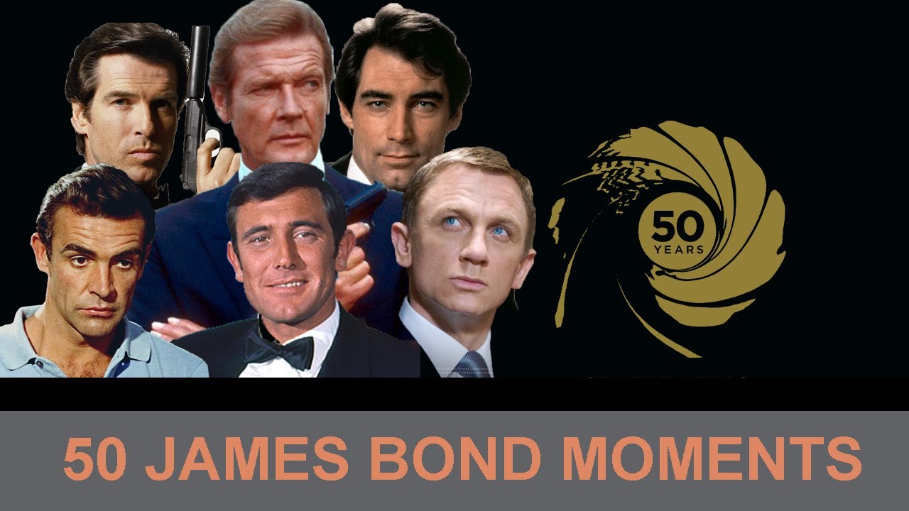 James Bond 007 50 Memorable Scenes HD 50th Anniversary Special - YouTube