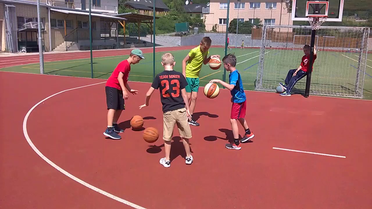 Triple Dribble (Group) www.BasketballDrills.cz - YouTube