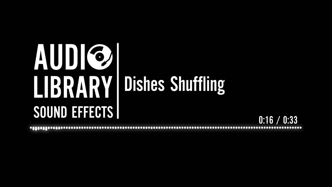 Dishes Shuffling - Sound Effect - YouTube