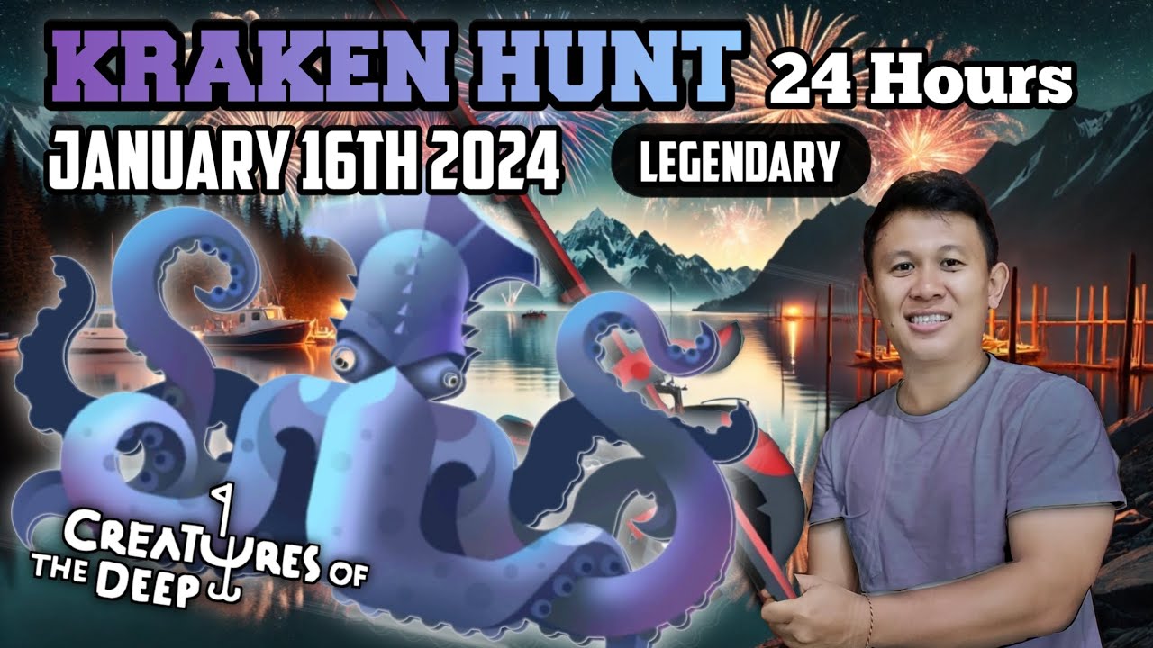 KRAKEN Spot Thursday, January 16th 2025 #creaturesofthedeep # ...