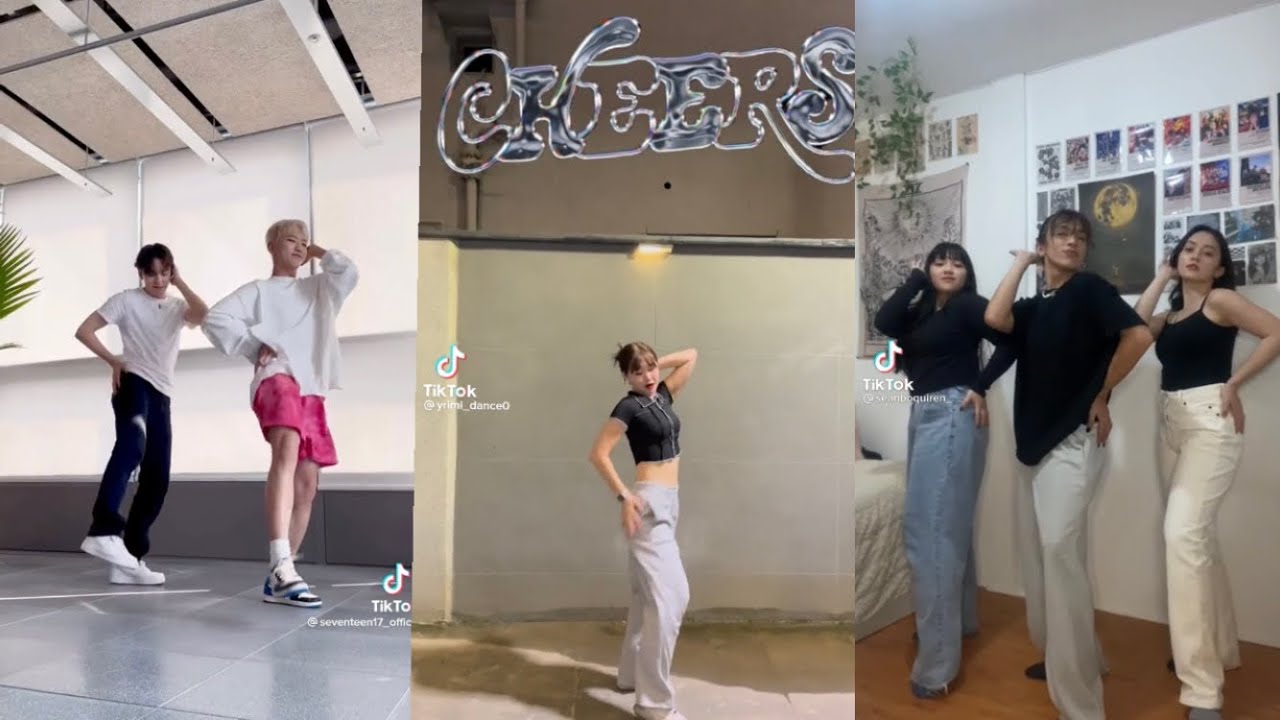 SEVENTEEN CHEERS TikTok Dance Compilation 🥂 (SVT LEADERS CHEERS) - YouTube