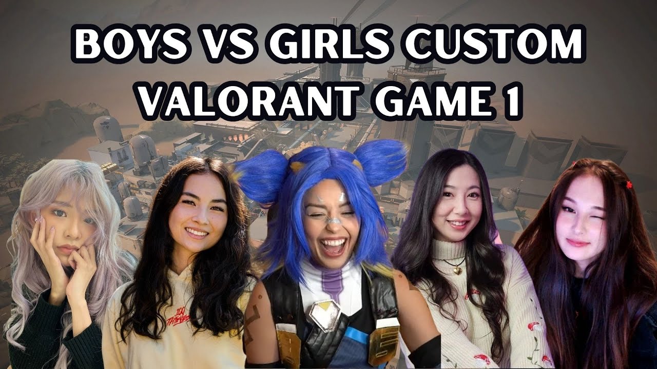 Tina loses her mind while playing Valorant | Boys vs Girls Valo Game 1 ...