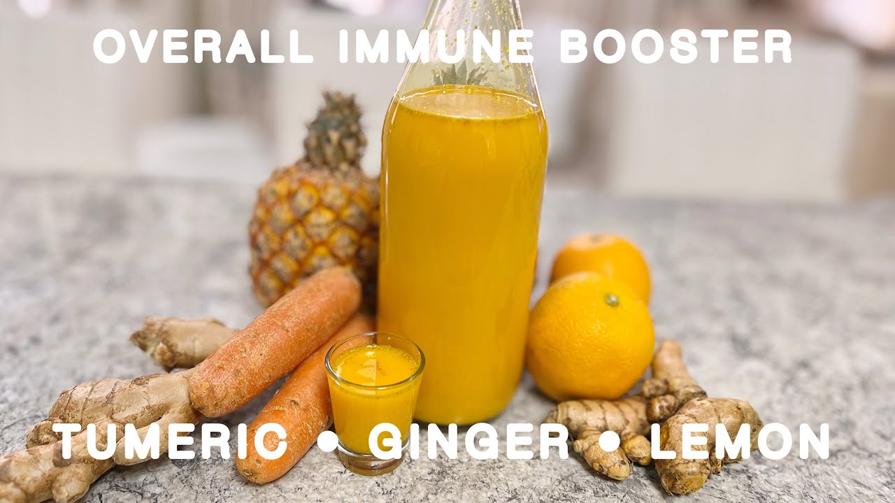 Ginger Turmeric Shot : DIY wellness immunity shot , immune boosting ...