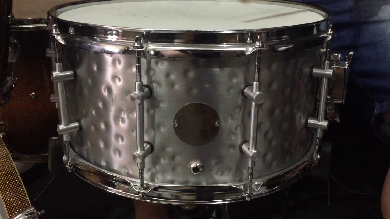Caixa Ap Drums 14x07 Aluminium Shell Use Fones - YouTube