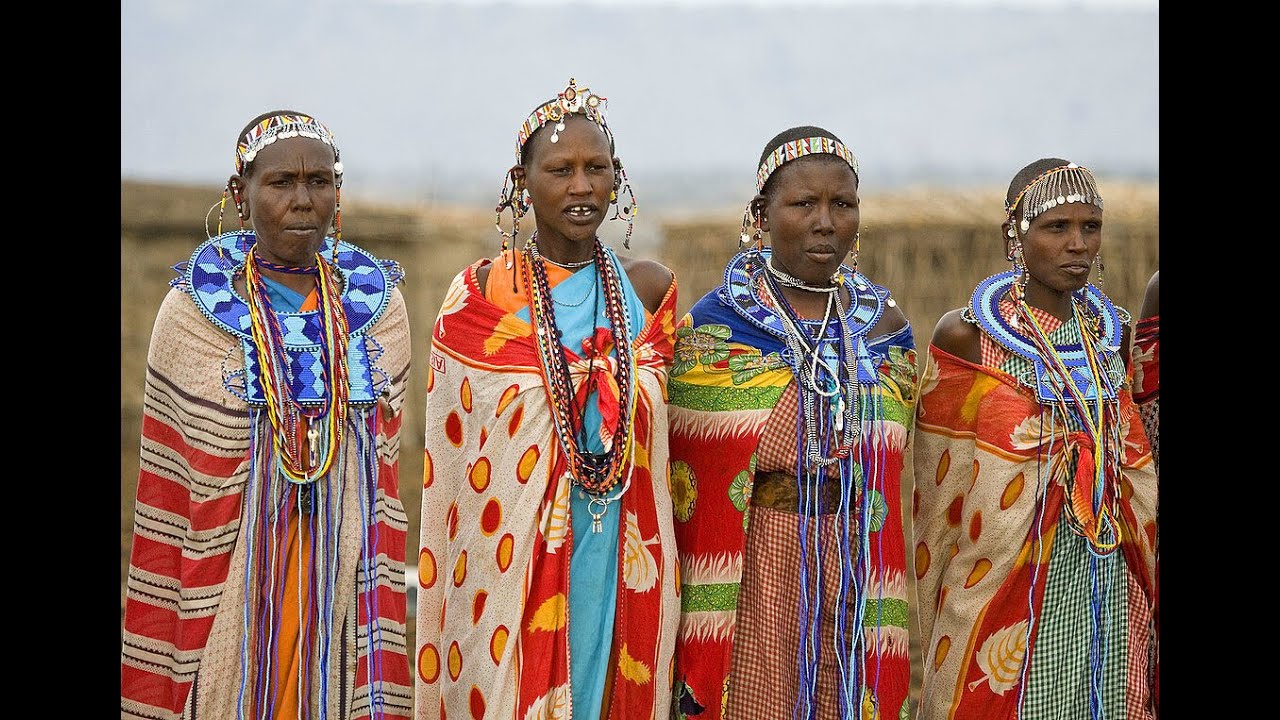Discovering the Vibrant World of Maasai Women of Kenya - YouTube