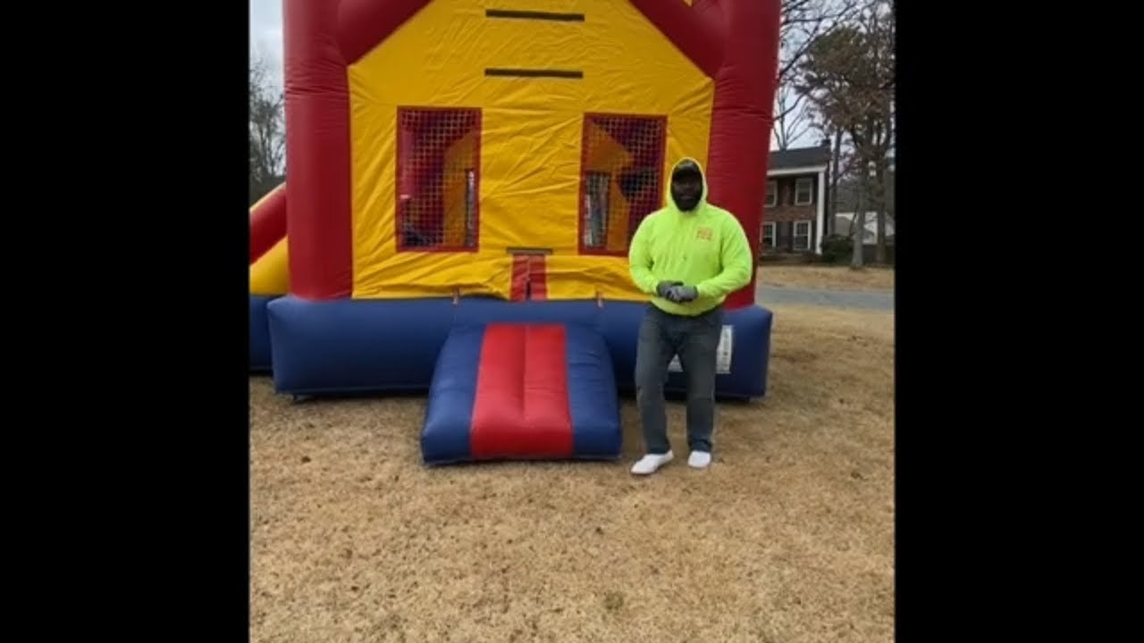 How to Set Up a Castle Combo Bounce House – Step-by-Step Guide! - YouTube