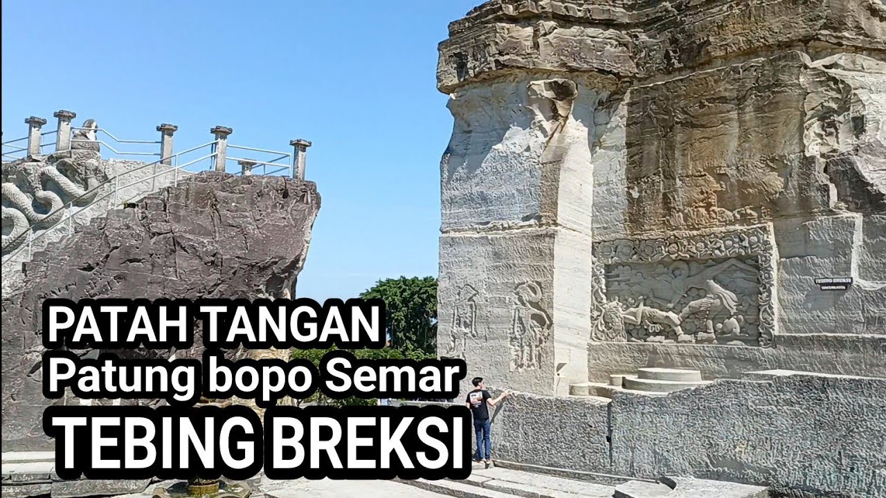 Patung bopo Semar PATAH TANGAN di Tebing BREKSI - YouTube