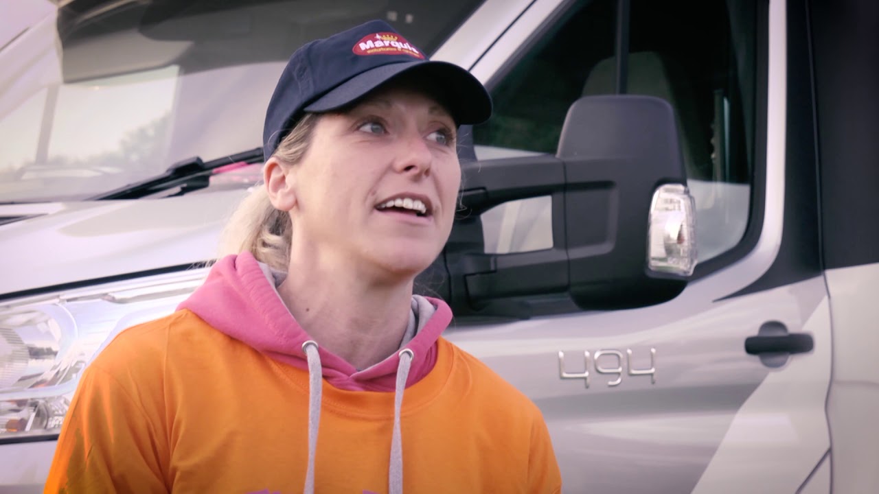 Mel Nicholls Handcycle world record. Sponsored by Marquis Leisure ...