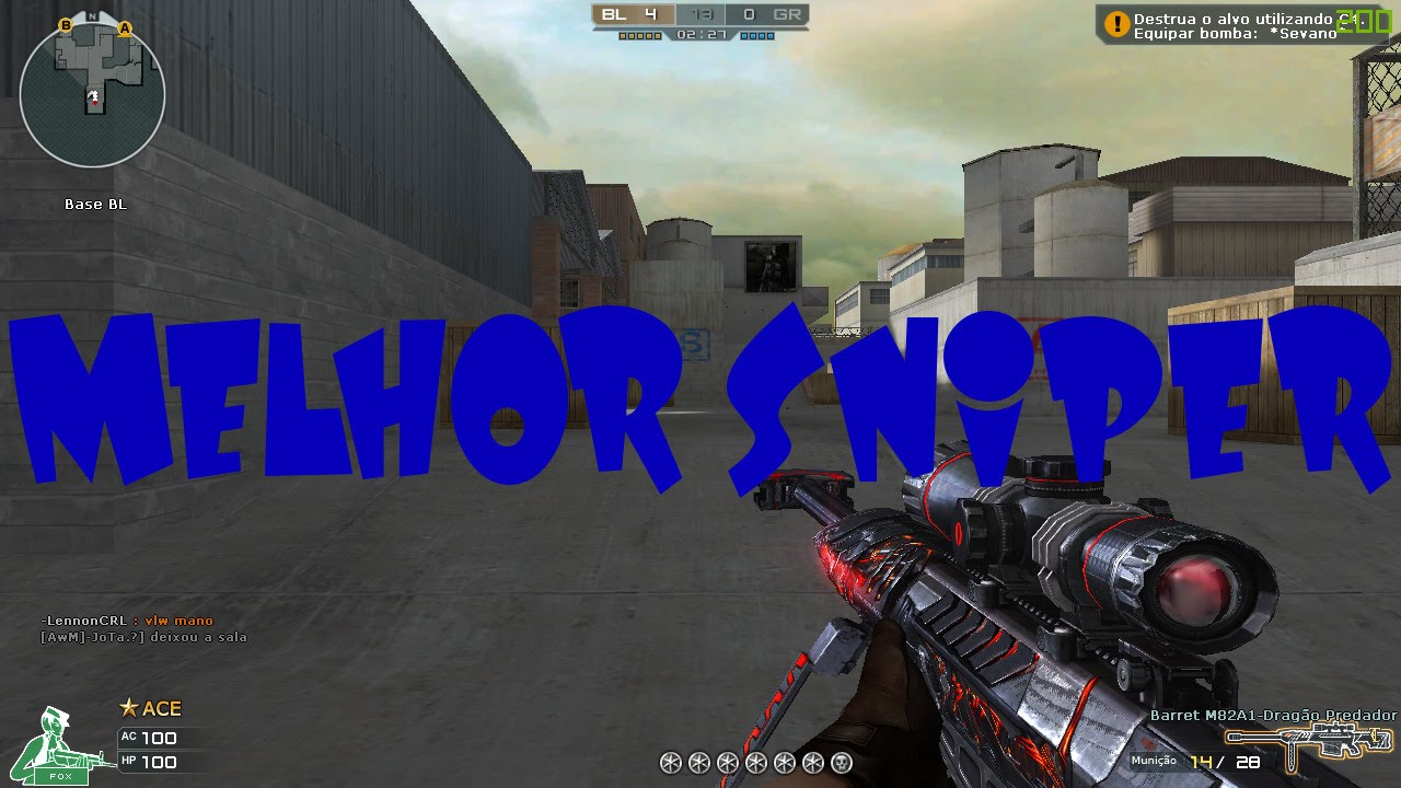 [CF AL] MELHOR SNIPER - BARRET BORN BEAST VIP ! DRAGÃO PREDADOR ...