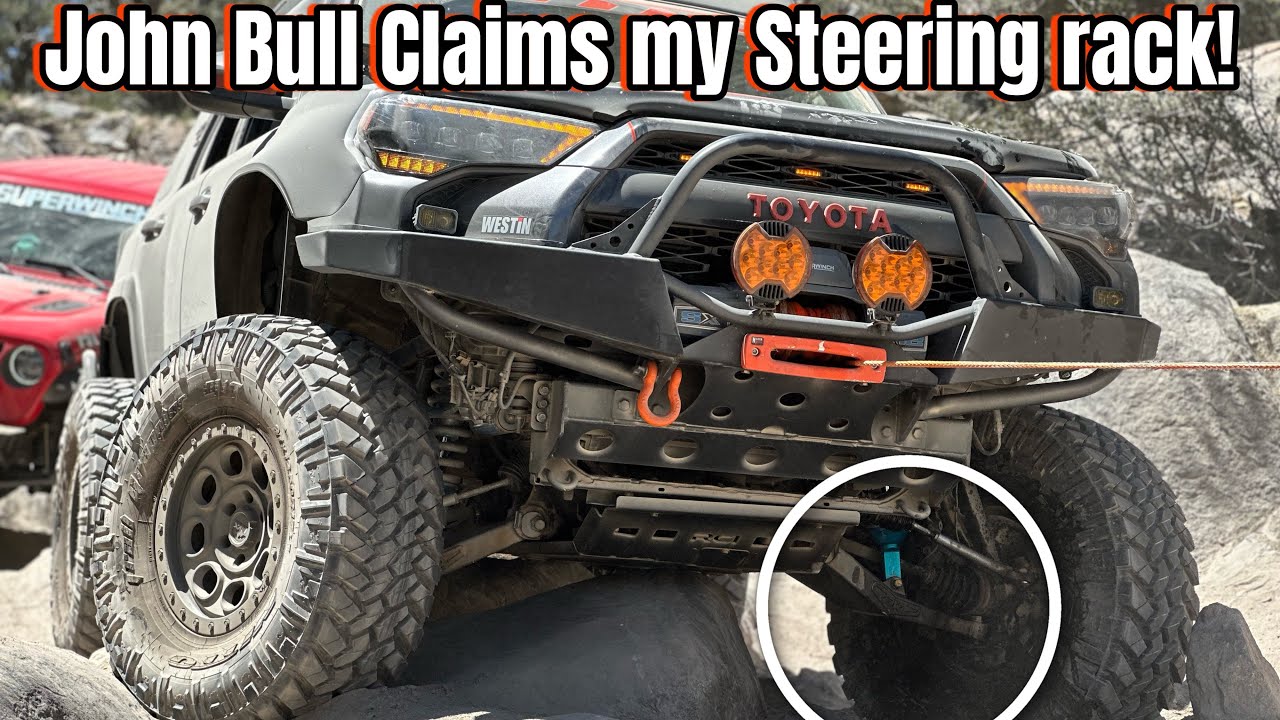 John Bull Trail claims my steering rack!! - YouTube