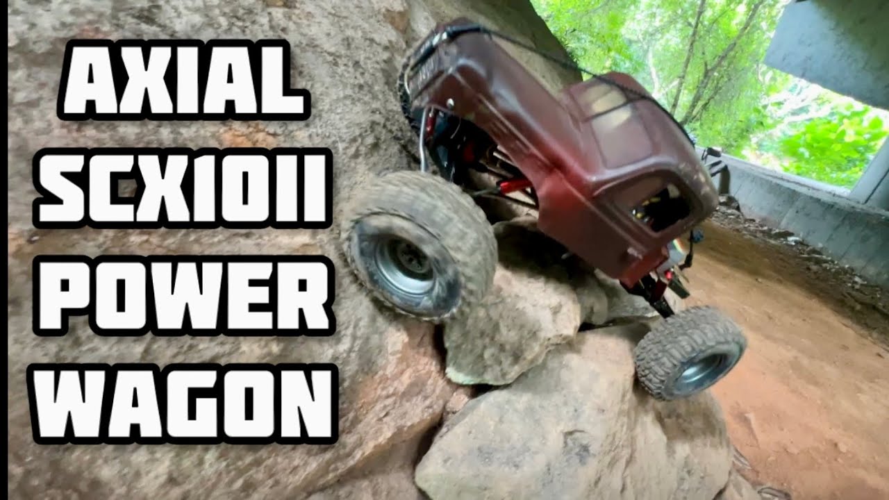 Axial SCX10ii Chassis PowerWagon body4x4 Offroad Crawler Truck RC ...