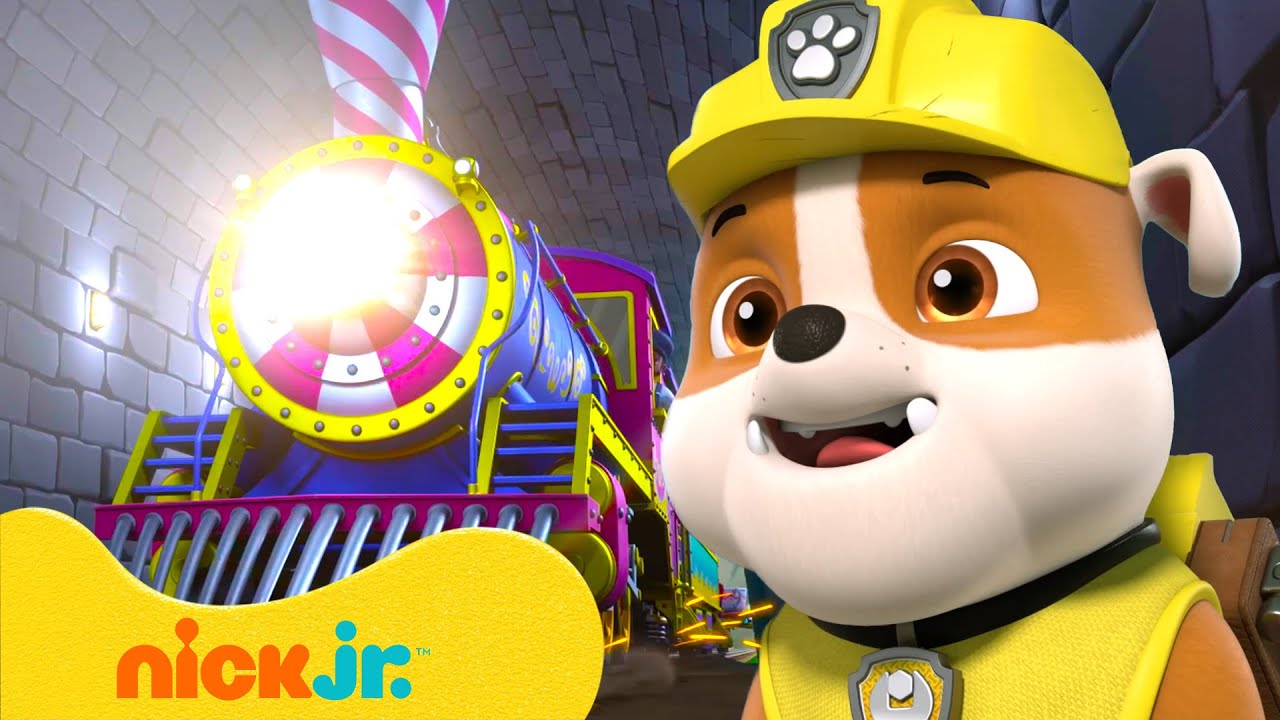 PAW Patrol Train Rescues & Adventures! 🚂 10 Minutes | Nick Jr. - YouTube