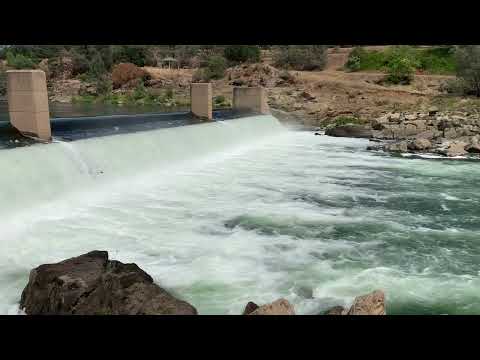 Feather River Weir in Action